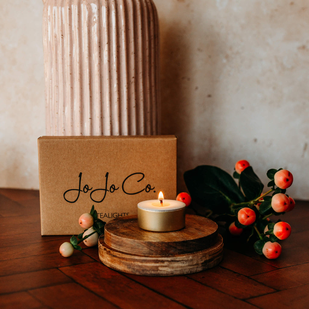 Pink Spice Tealights | JoJo Co