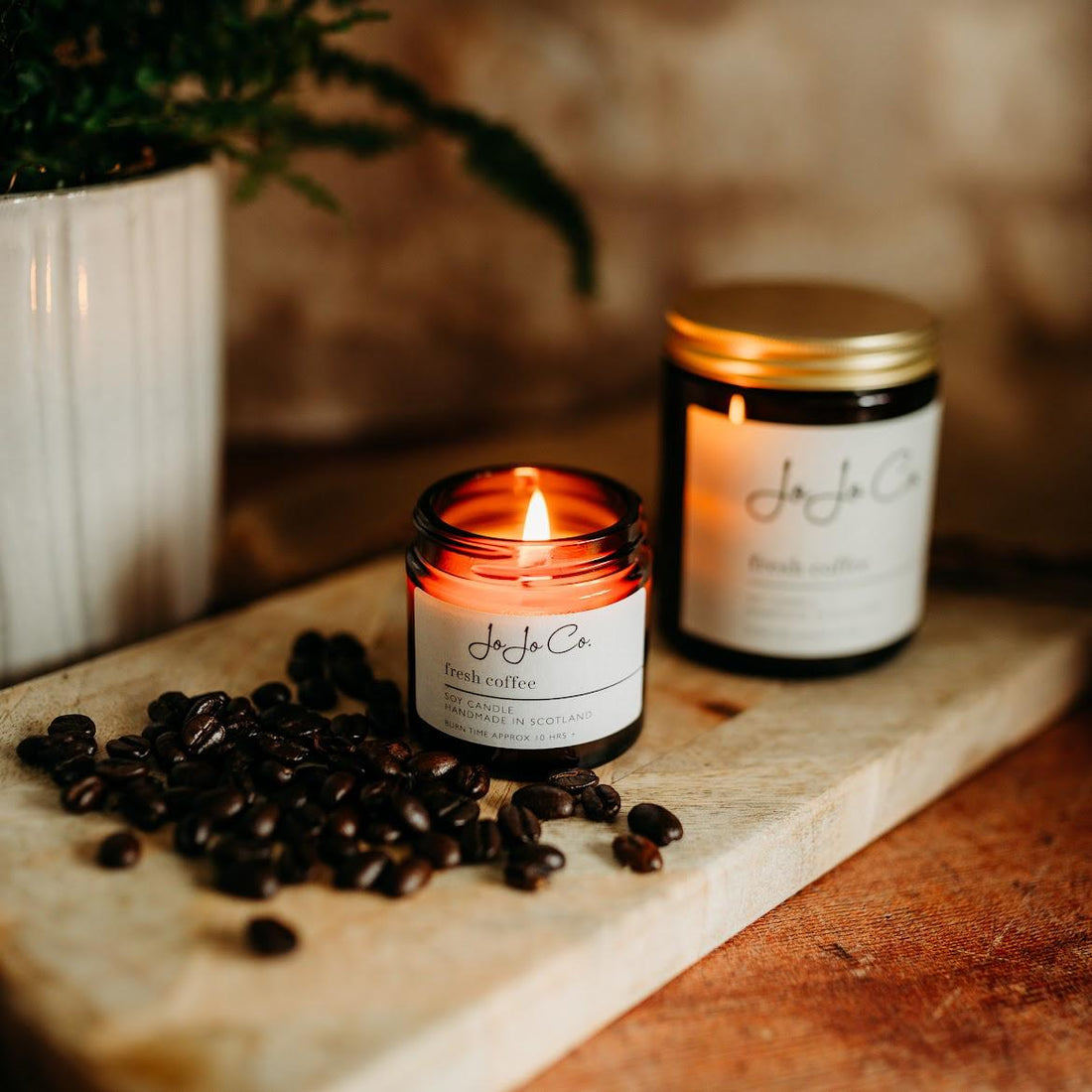 Coffee Scented Candles | Fresh Coffee & Espresso | JoJo Co.